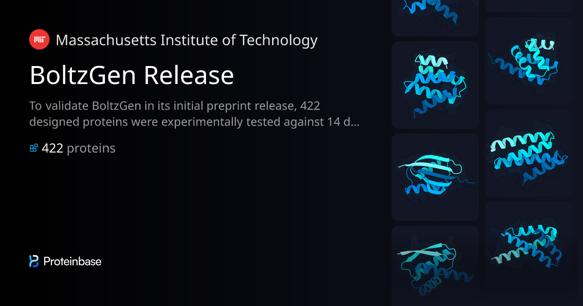 BoltzGen Release | Proteinbase