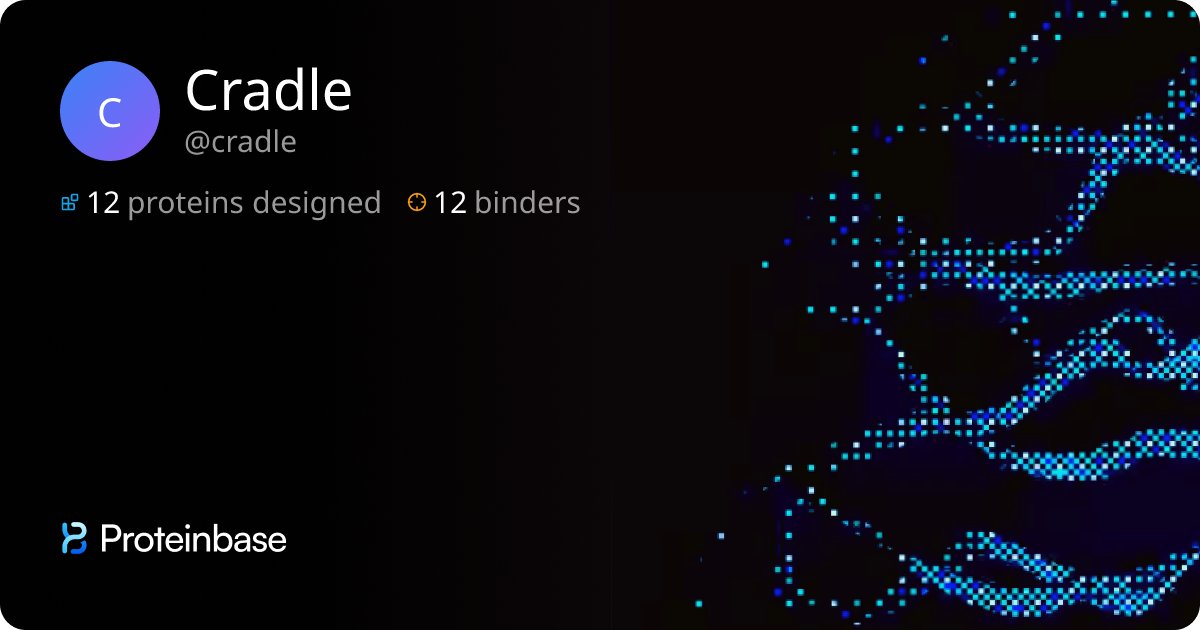 Cradle | Proteinbase