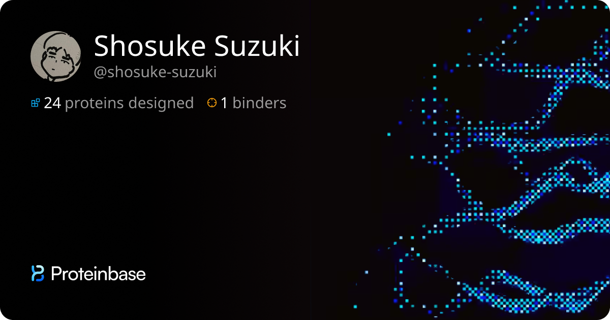 Shosuke Suzuki | Proteinbase