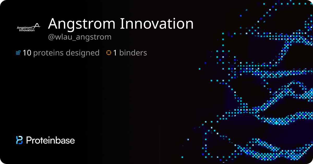 Angstrom Innovation | Proteinbase