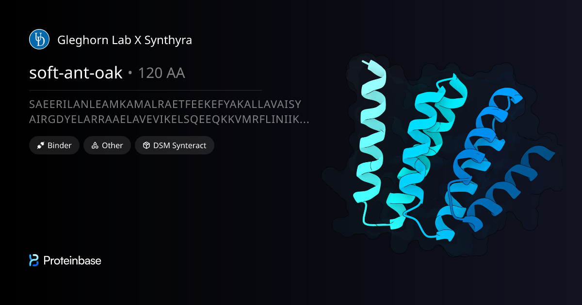 Other soft-ant-oak | Proteinbase